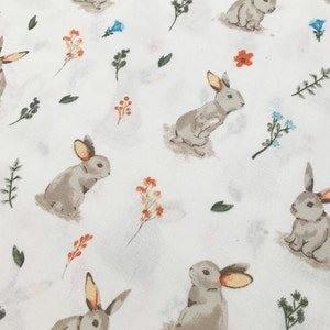 Rabbit Flannel, Wide 94 Inc, Cotton Flannel, Baby Soft Flannel Fabric ...