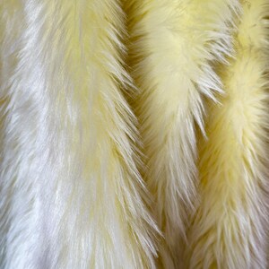 Neon Pink Plush Fabric, Faux Fur, Wide 150cm, by Yard, 3 Color, One ...