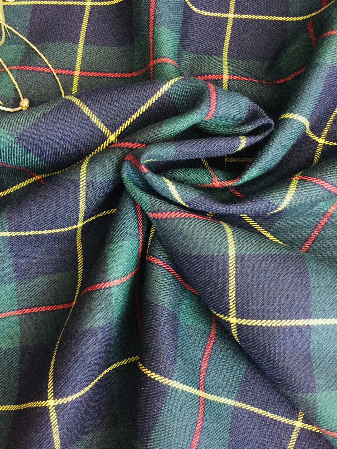 Stewart Hunting Modern Tartan, Wide 59in, Polyviscose Fabric, Jackets ...