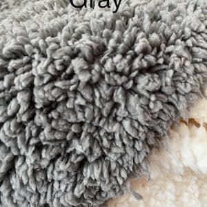 Plush Fabric, 8 More Color, Sherpa Teddy Plush, Lamb Velvet Fabric ...