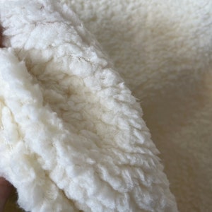 Plush Fabric 8 More Color Sherpa Teddy Plush Lamb Velvet - Etsy