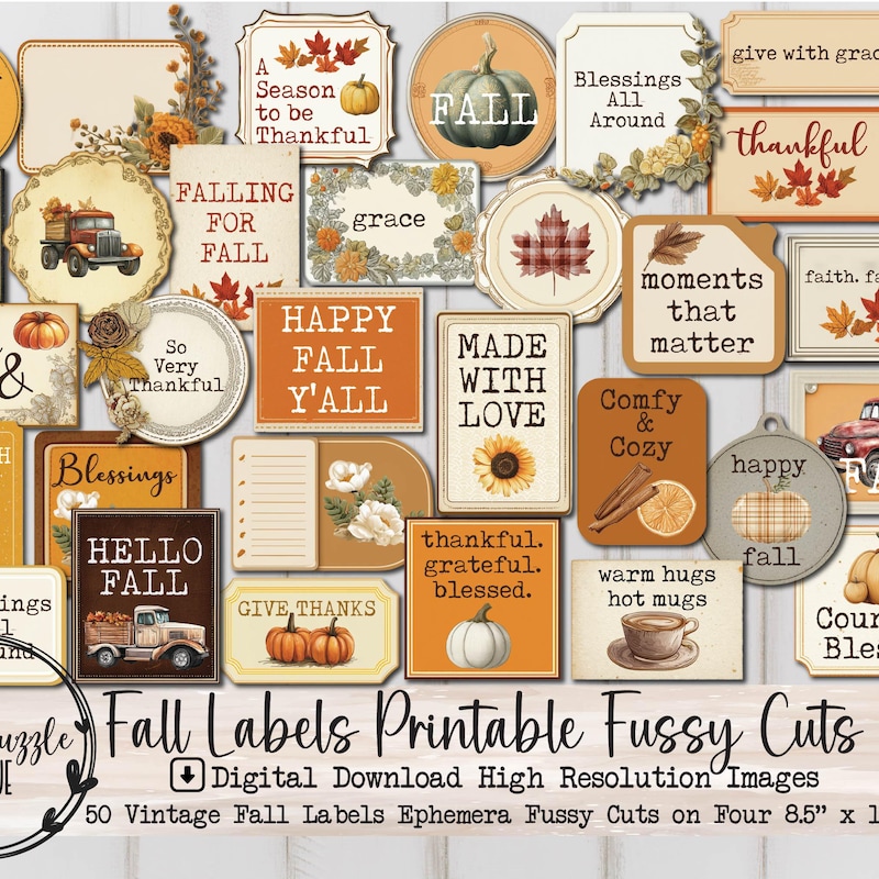 Fall Word Art - Etsy