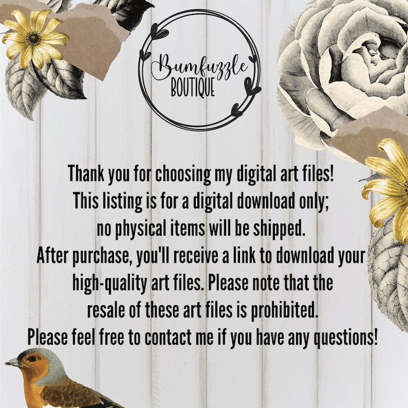 Vintage Bird Fussy Cuts – Printable Junk Journal Ephemera (digital ...