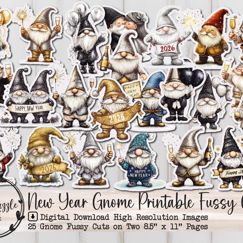2026 New Year Gnomes - Etsy