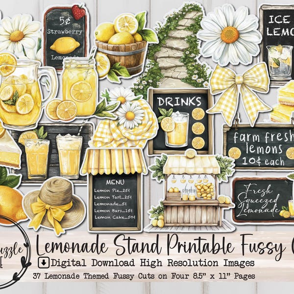 Lemonade Stand Clipart - Etsy