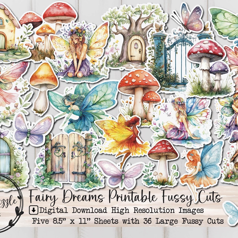 Fox and Fairy Digital - Etsy UK