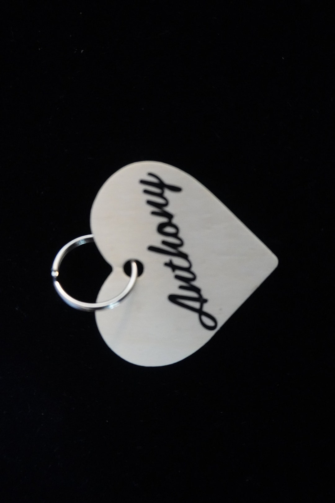 Custom Keychain 4 Pack Heart - Etsy