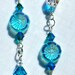 Crystal Suncatcher Aqua Blue Flower Suncatcher With AB - Etsy
