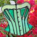 Stained Glass Victorian Corset Suncatcher - Etsy