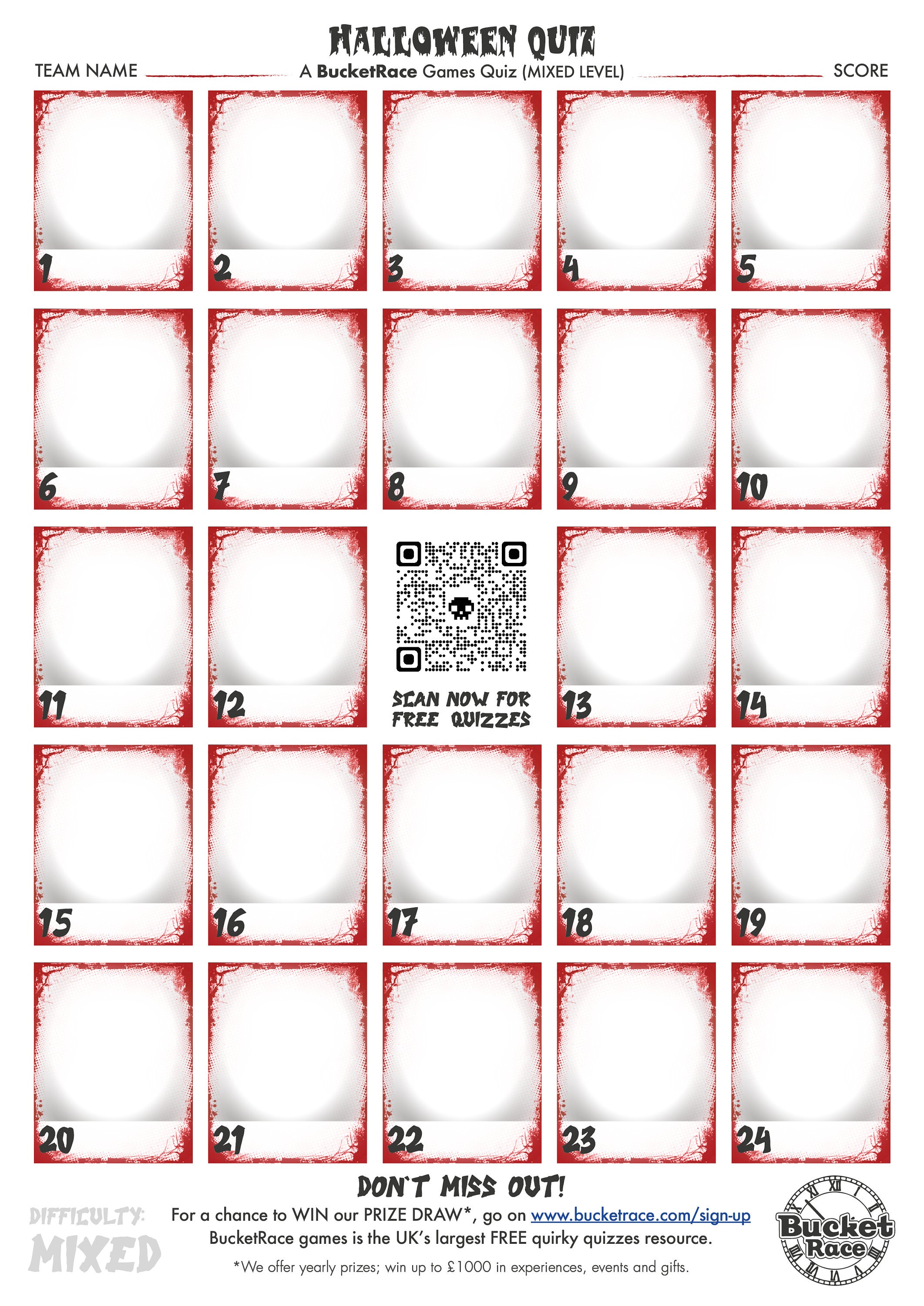 Editable Printable Seasonal Quiz Template Pack microsoft Word - Etsy