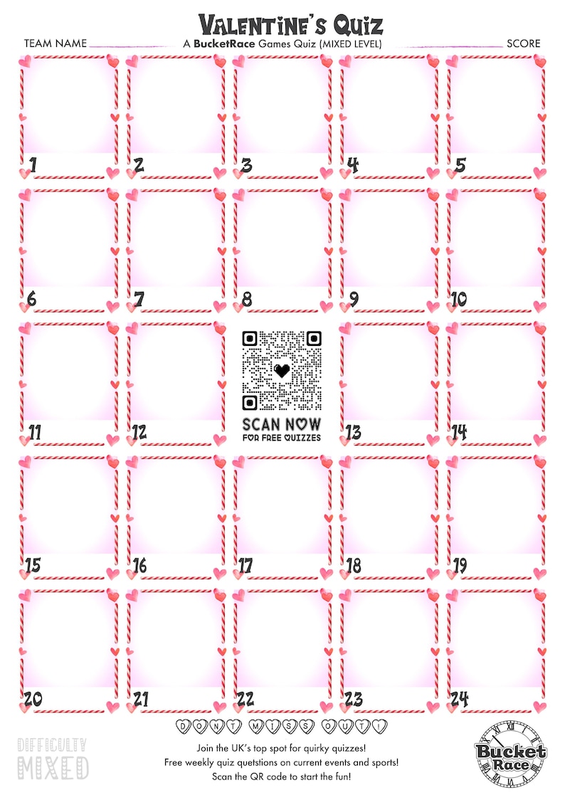 Editable Printable Seasonal Quiz Template Pack (microsoft Word) - Etsy