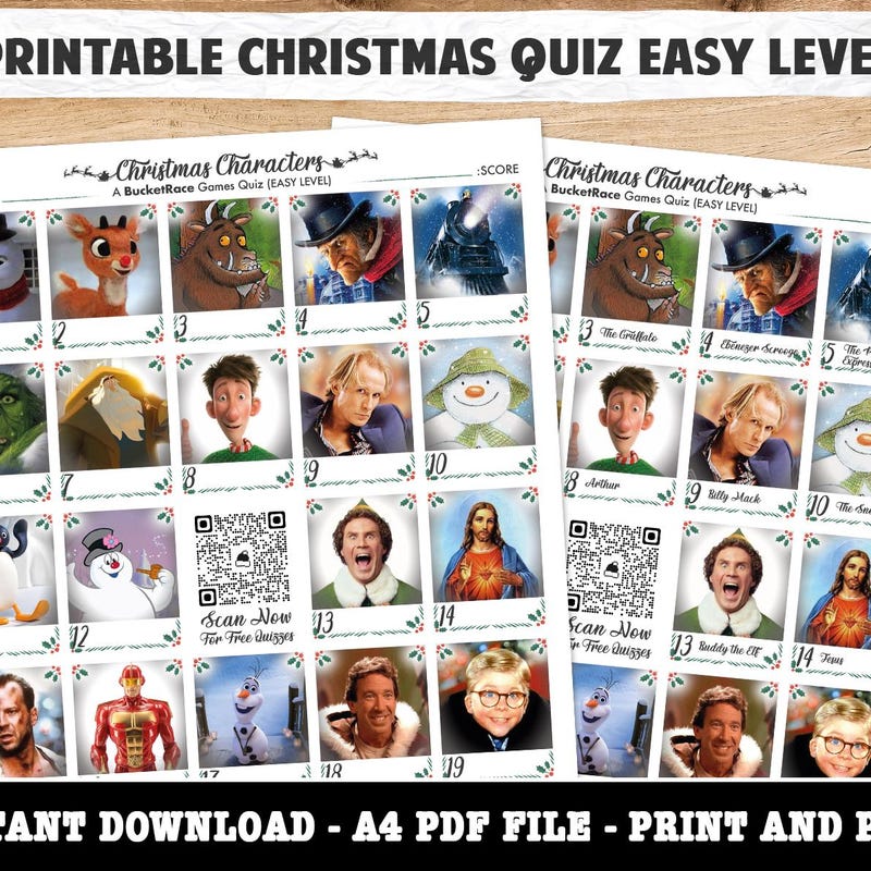 Christmas Pictures Easy - Etsy