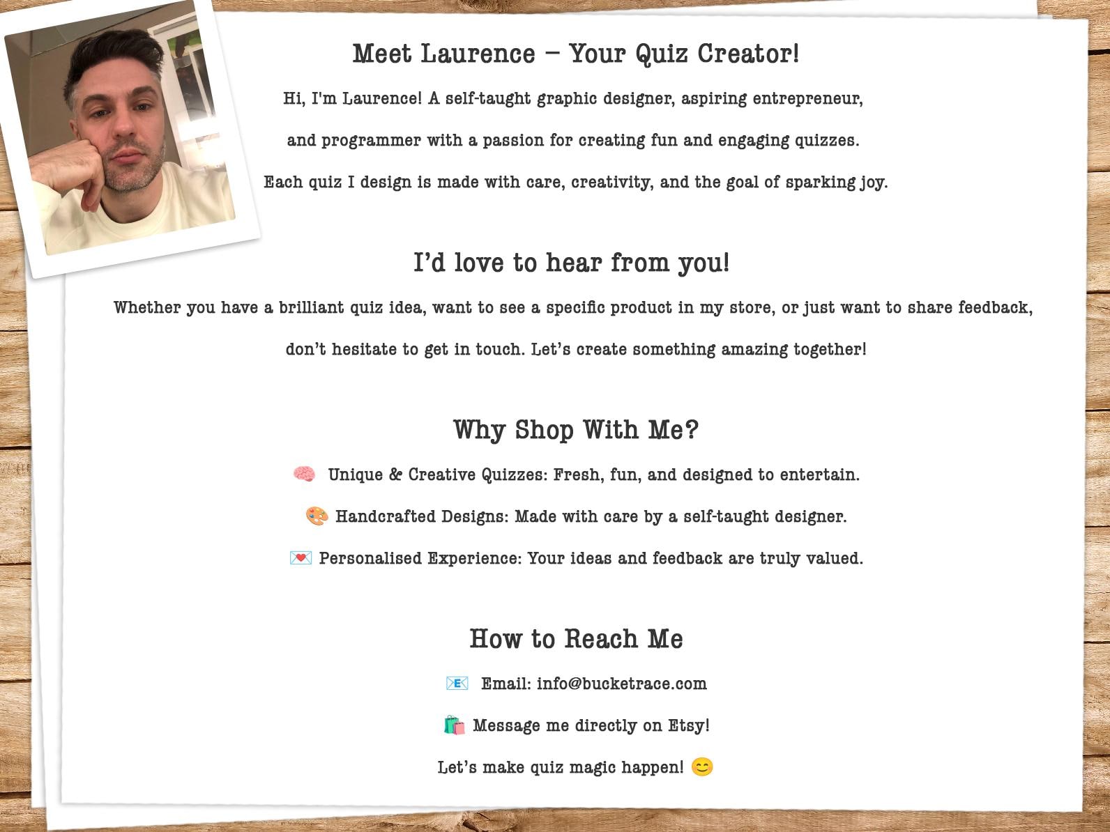 10 Quotes Quiz Questions and Answers Set 1 - Etsy