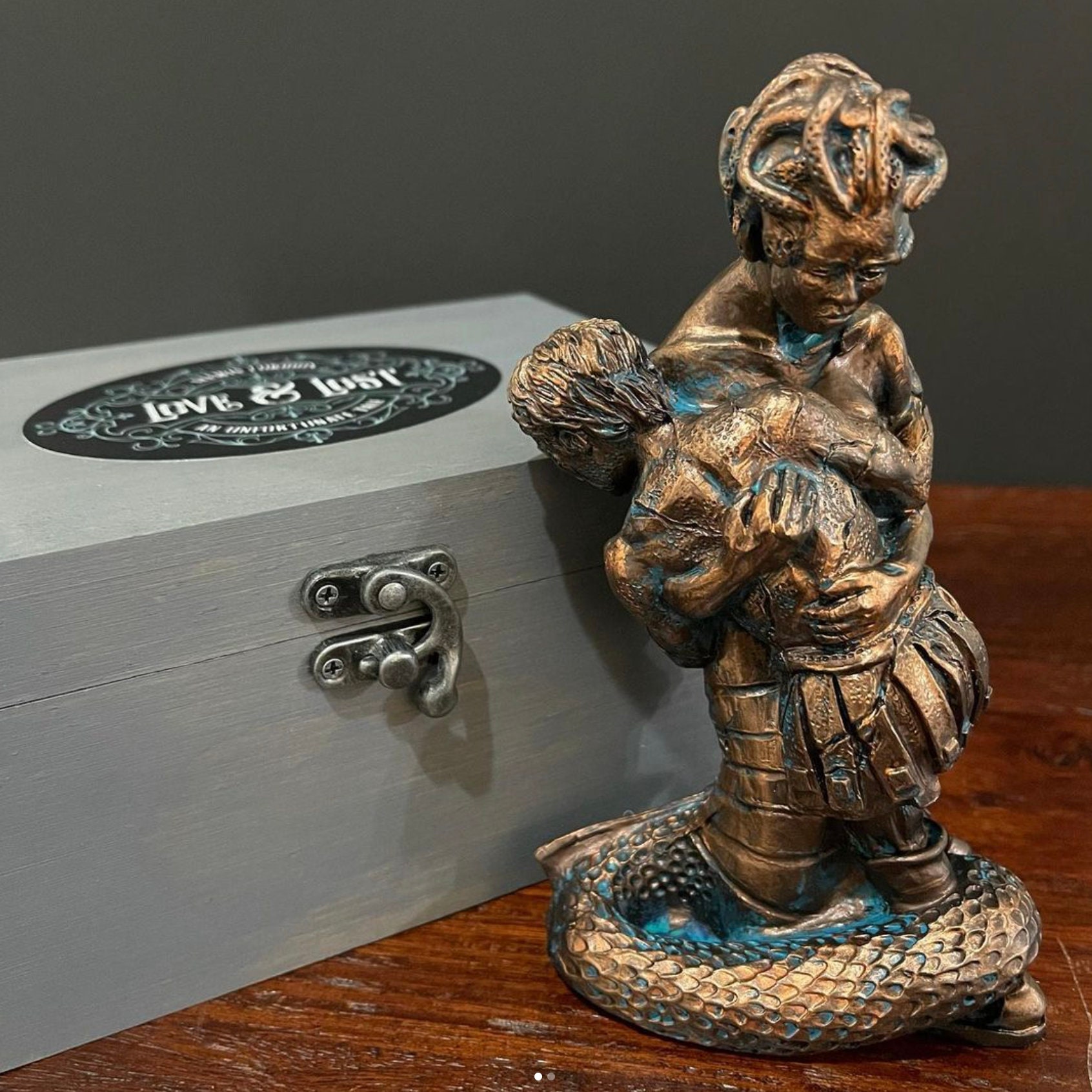Medusa's Torment Love & Lost Marbled Yellow Glow in the Dark Art ...