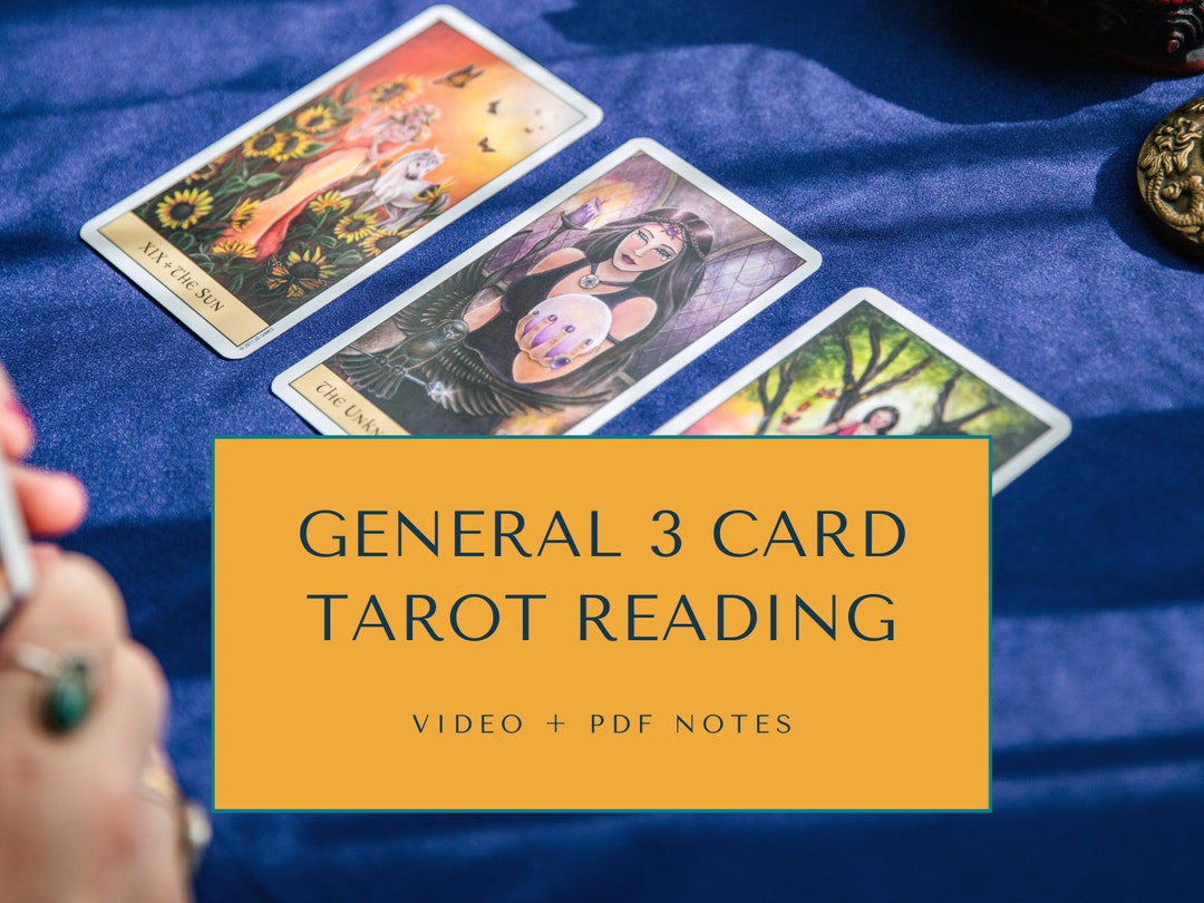 PRACTICE LISTING, 3 Card Tarot Reading, Video 3 Card Tarot Reading, Pdf ...
