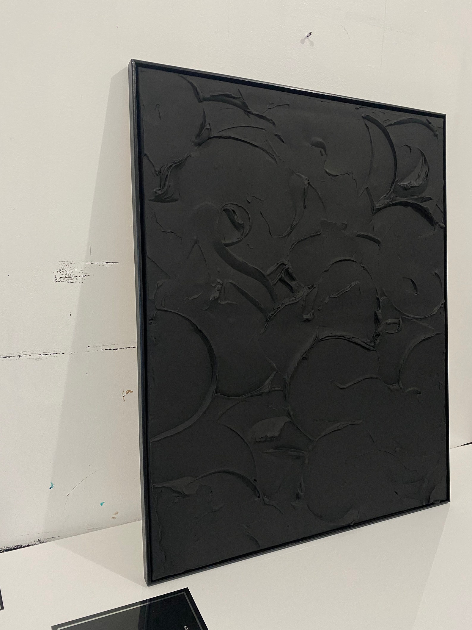 Minimalist Abstract Wall Art Painting 3D Spackle Wall Art - Etsy