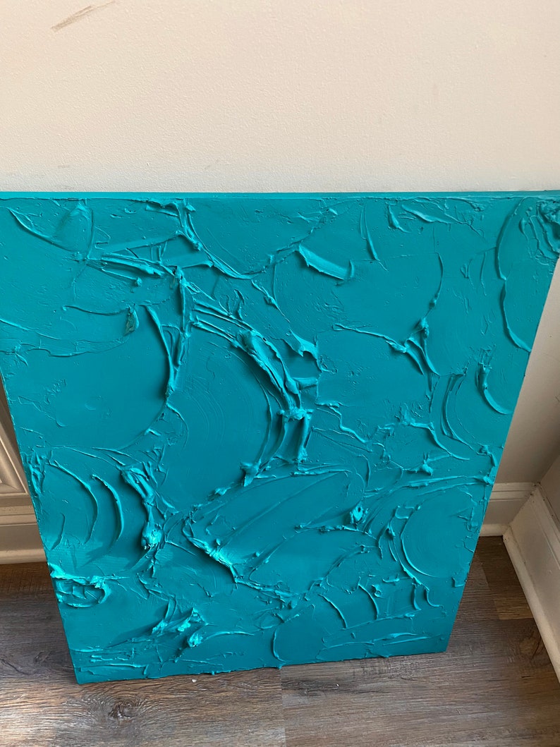 Minimalist Abstract Wall Art Painting 3D Spackle Wall Art - Etsy