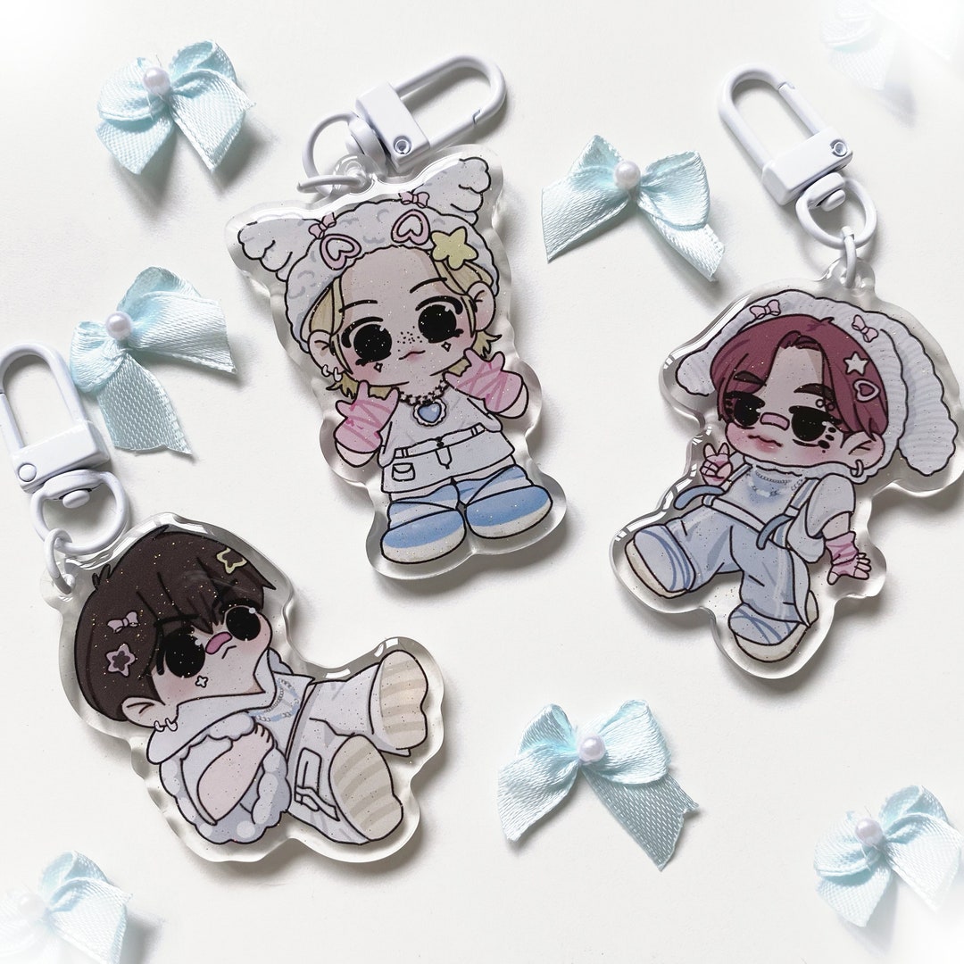 Dance Racha Keychains | HYUNJIN | FELIX | LEEKNOW - Etsy