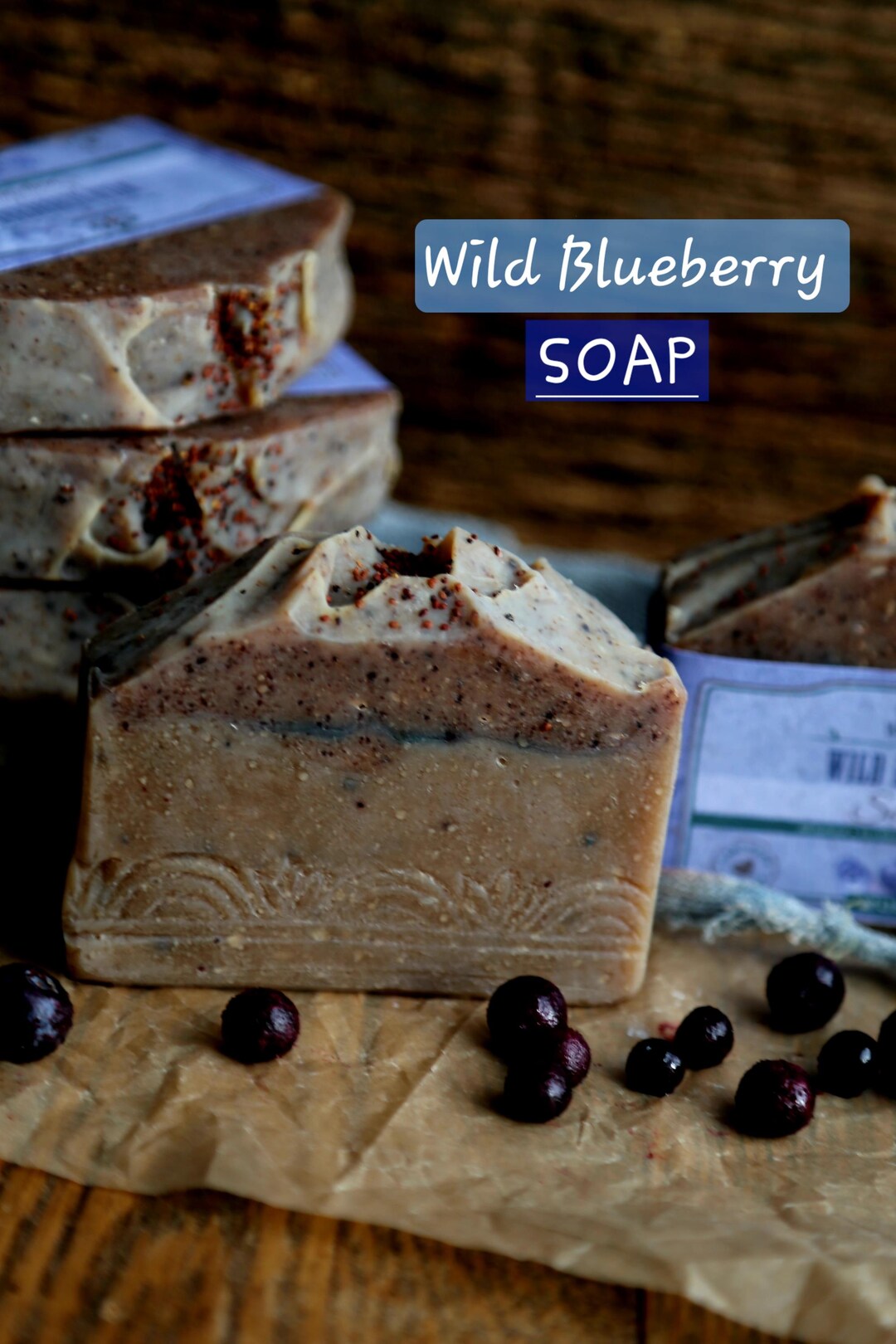 Wild Blueberry Soap Bar – Forest Berries & Woodland Spirit – Handmade ...