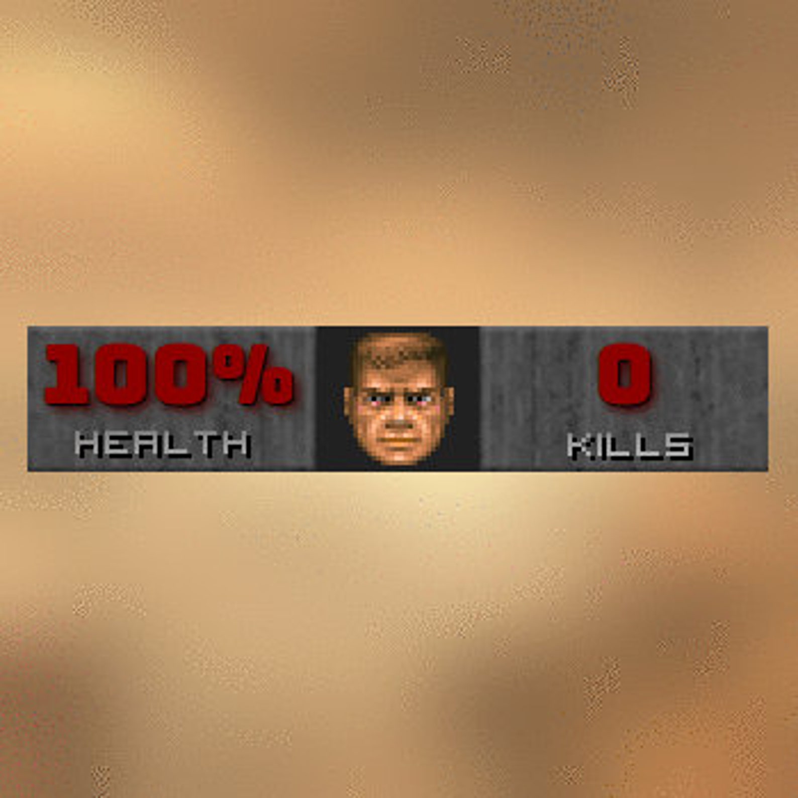 Doom FPS Stream Boss Overlay for Twitch / Youtube / Kick - Etsy