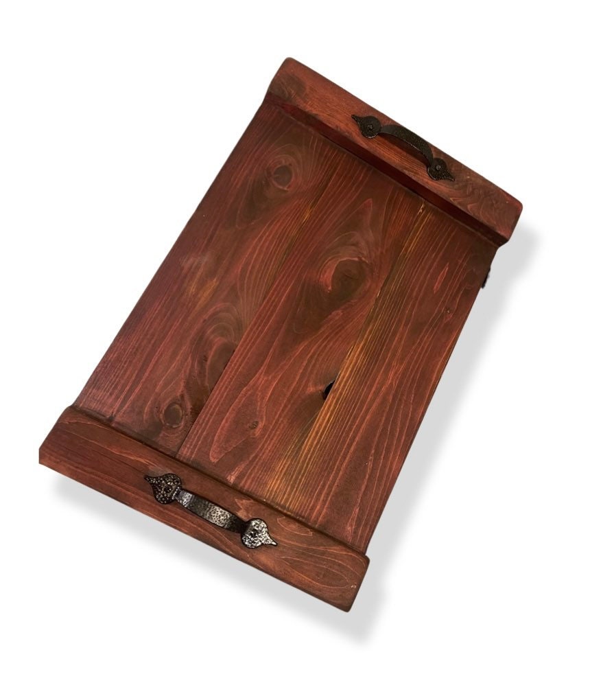 Solid Wood Red Cedar Serving Tray. - Etsy
