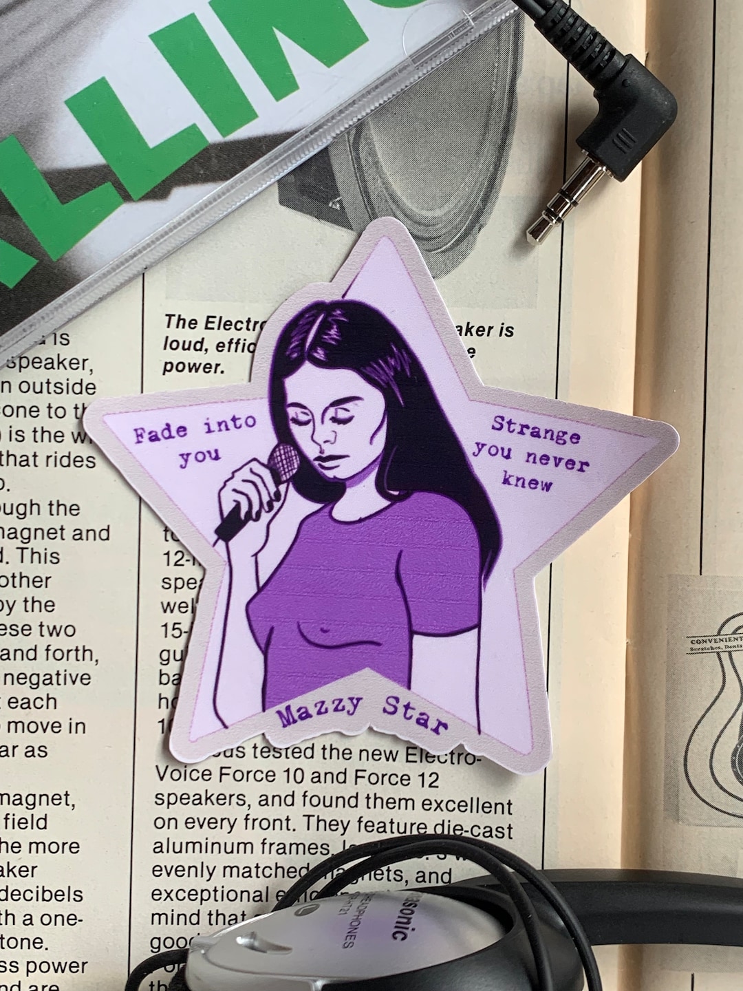 Mazzy Star Star Vinyl Sticker - Etsy