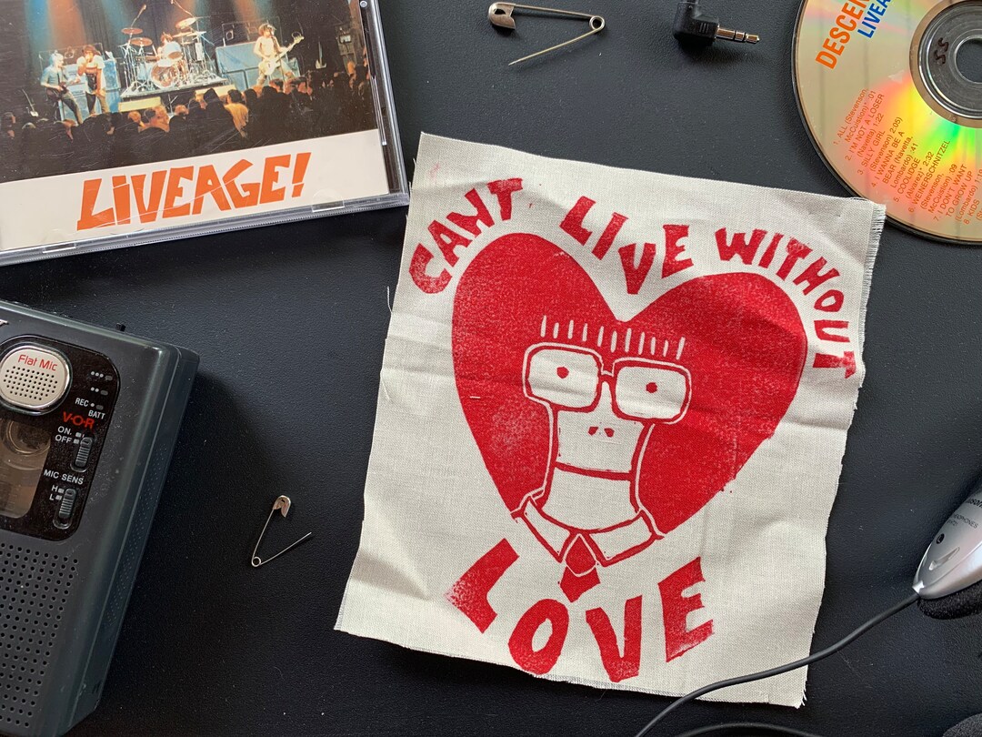 Descendents Block Print Patch - Etsy