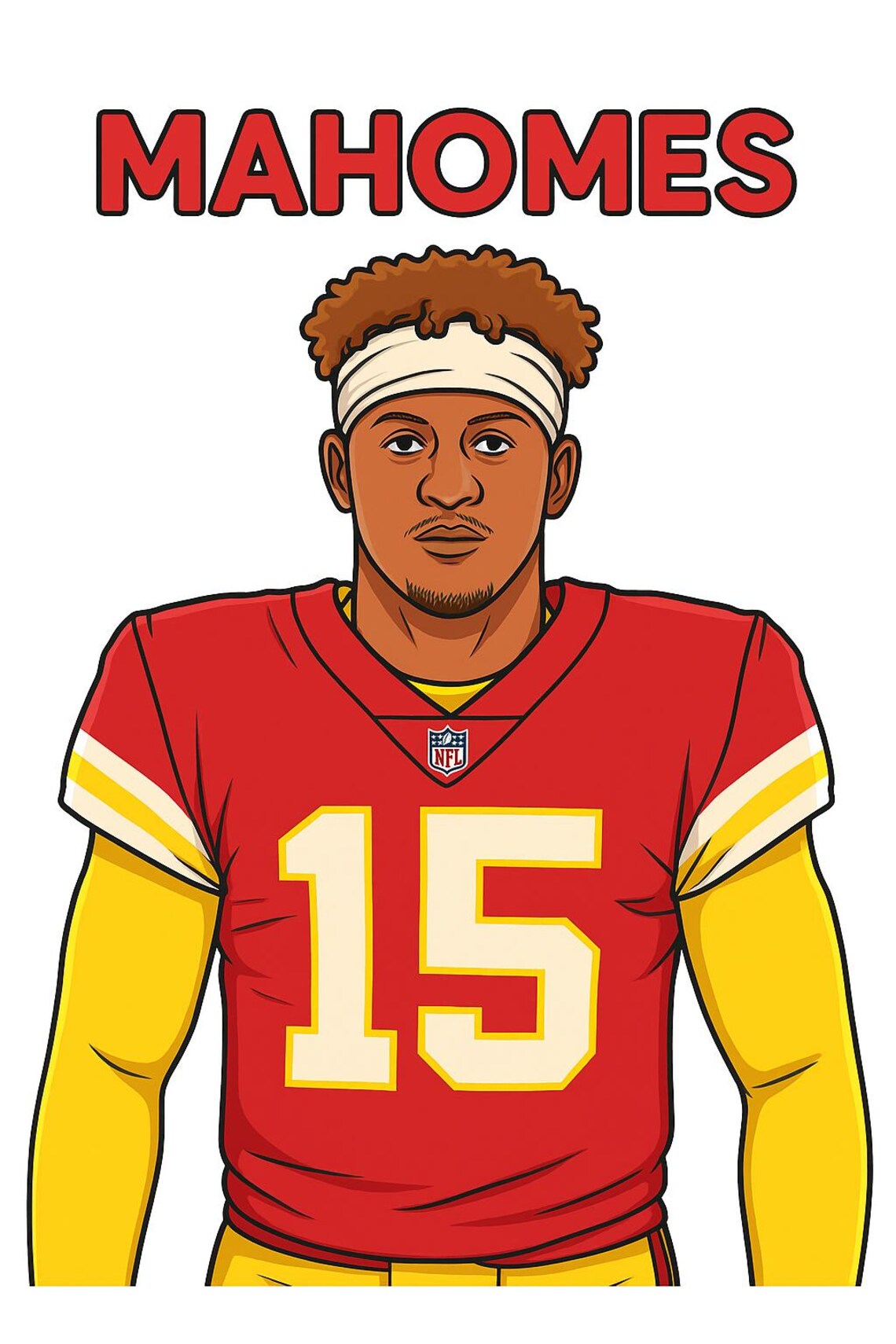 Mahomes Coloring Sheet - Etsy