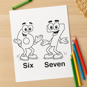 67 Coloring Sheet - Etsy