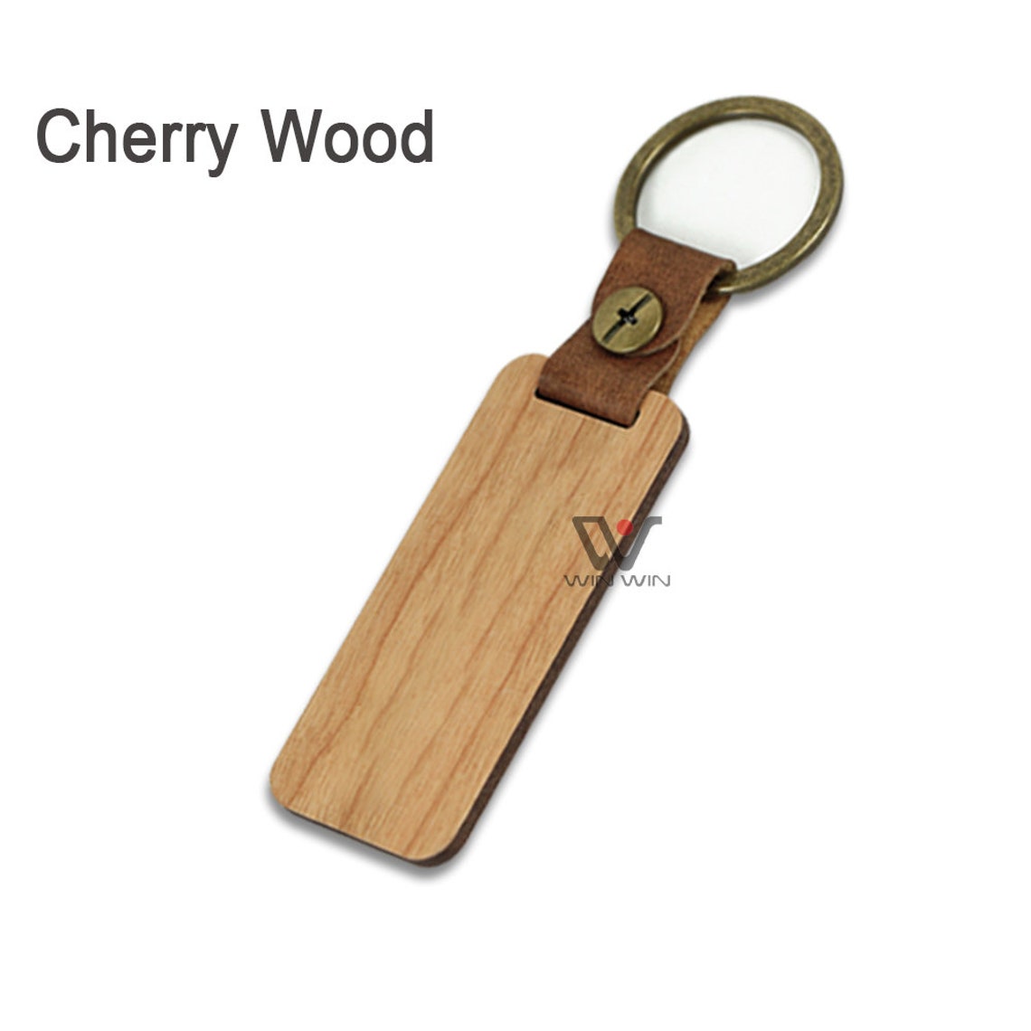 Custom Wooden Keychain - Etsy