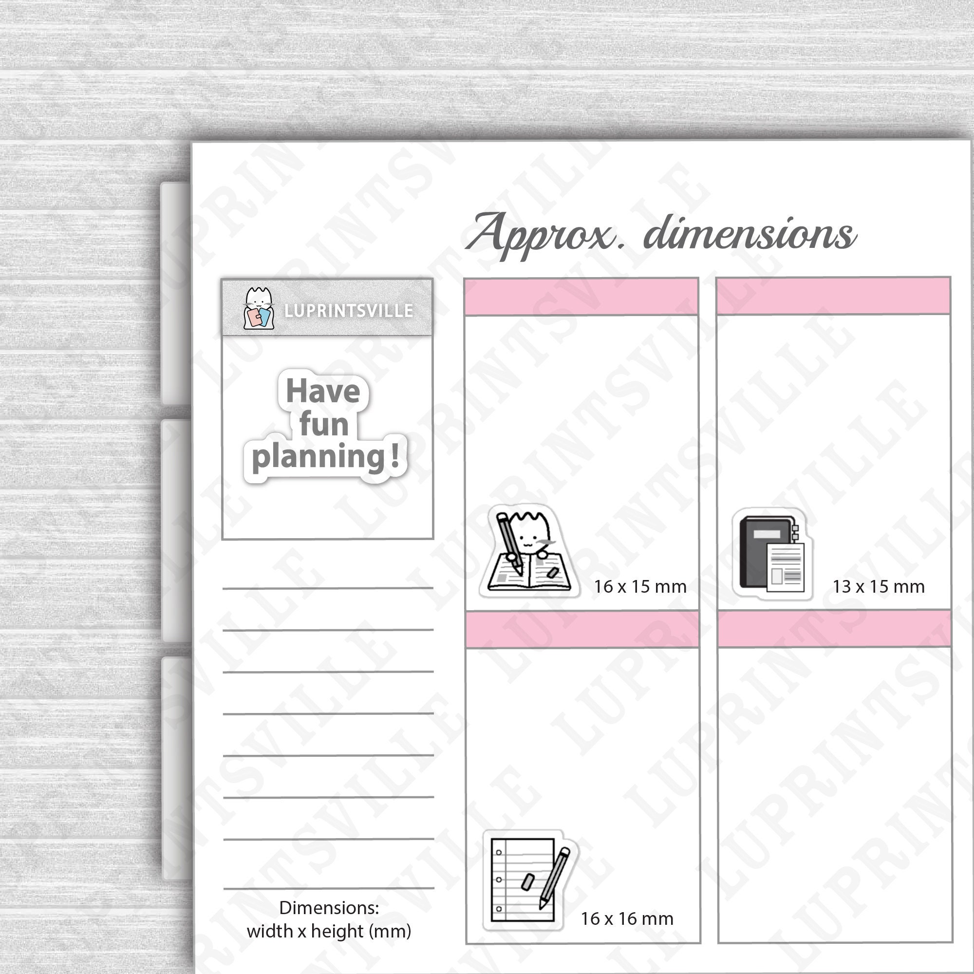 Homework Printable Planner Stickers School Work Planner Stickers Bullet ...