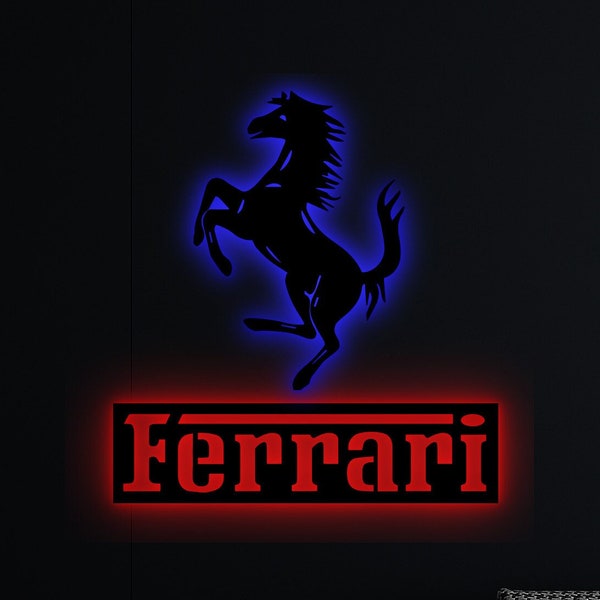 Ferrari Sign - Etsy