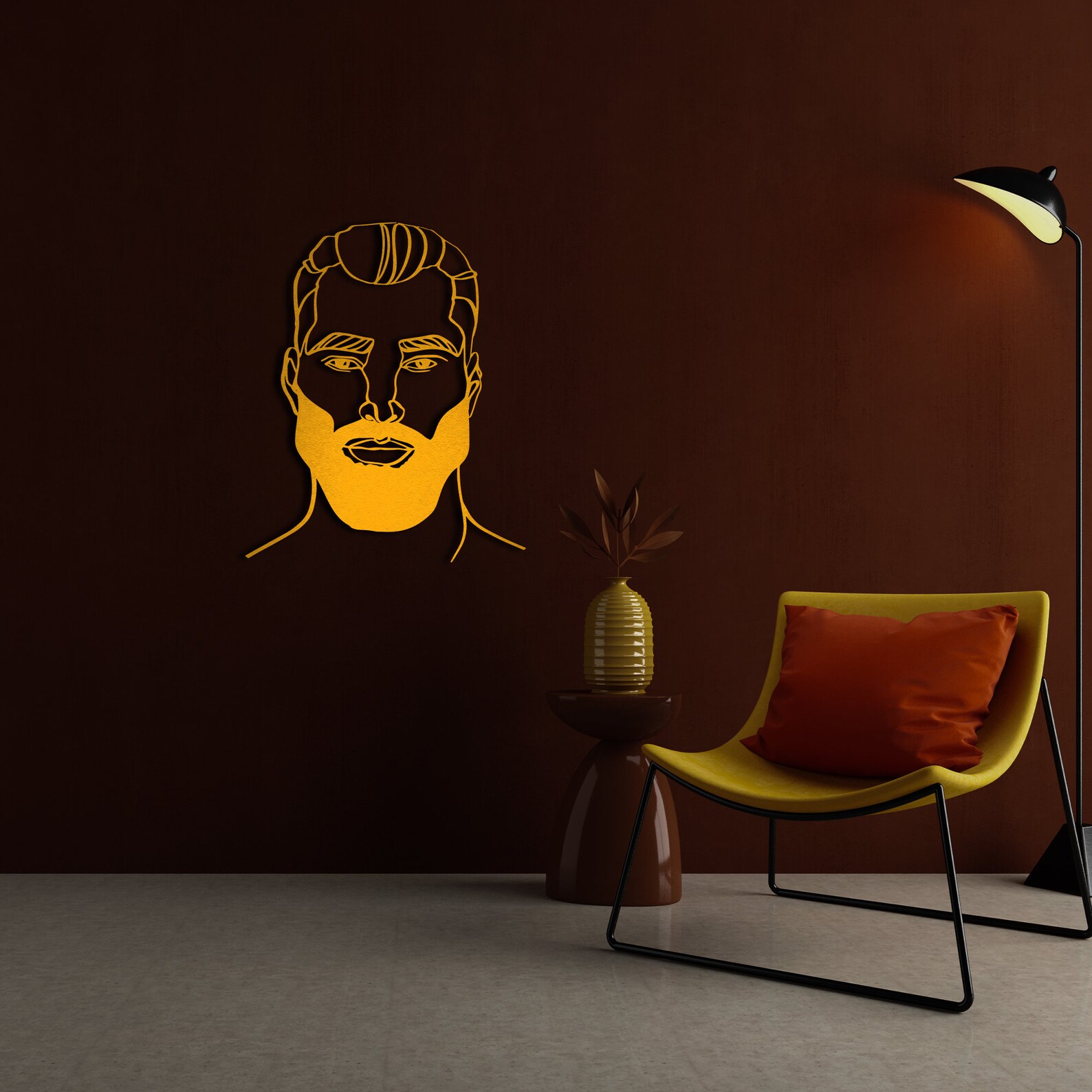 Gigachad Meme Metal Wall Art Gigachad Emote Wall Decor - Etsy Australia