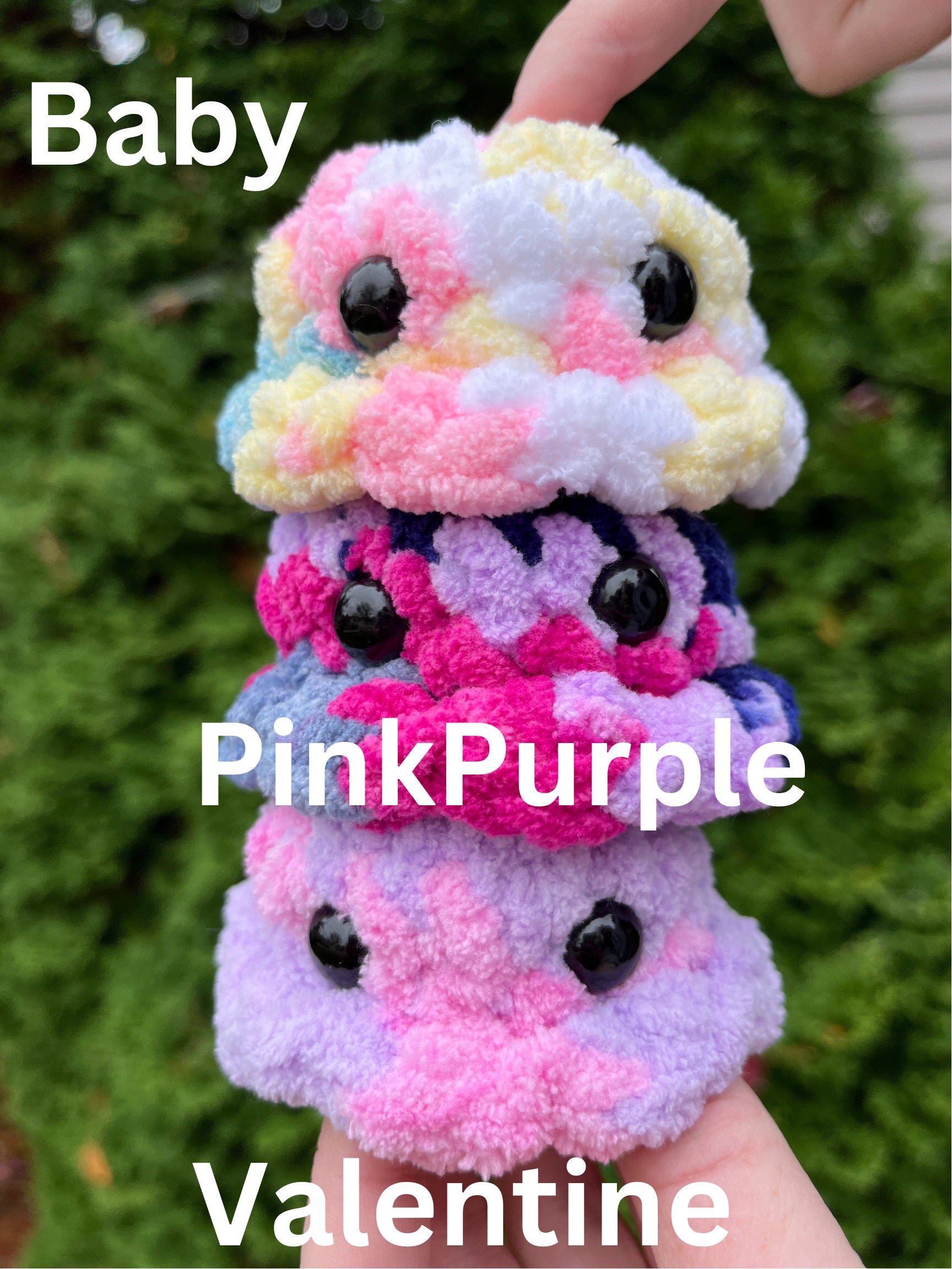 Mini Octopus Handmade Crochet Plushie - Etsy