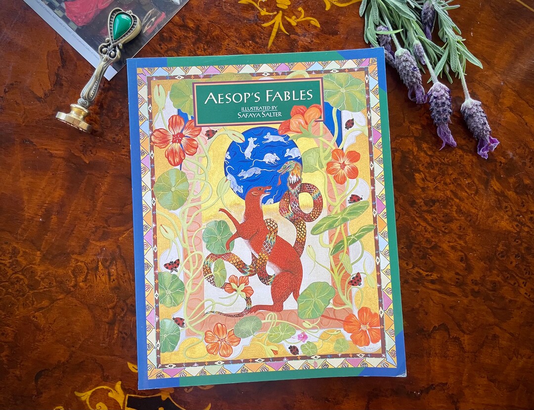 Aesop's Fables | Illustrated by Heidi Holder, 1994 Macmillan Hardcover ...