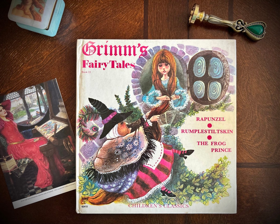 Grimm’s Fairy Tales | Rapunzel, Rumpelstiltskin & the Frog Prince, RARE ...