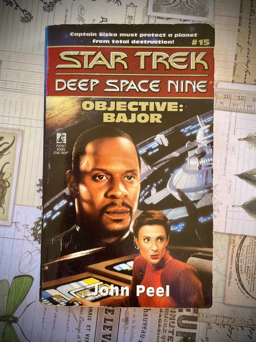 Star Trek Deep Space Nine, Objective: Bajor | by John Peel, 1996 ...