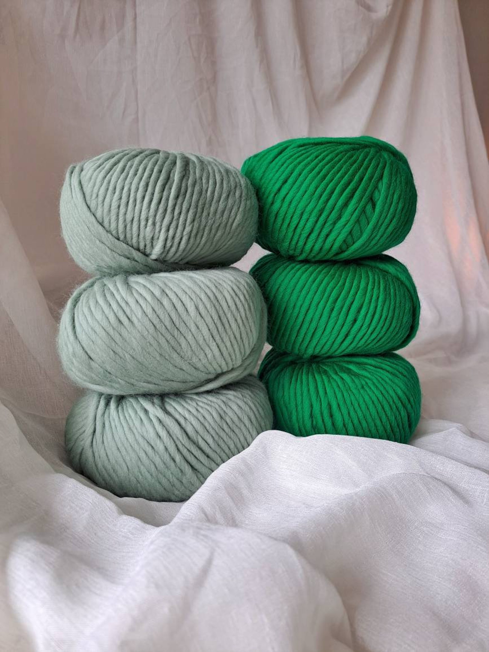 Chunky Wool / Chunky Yarn / Peruvian Wool / Organic Wool / Natural Wool ...