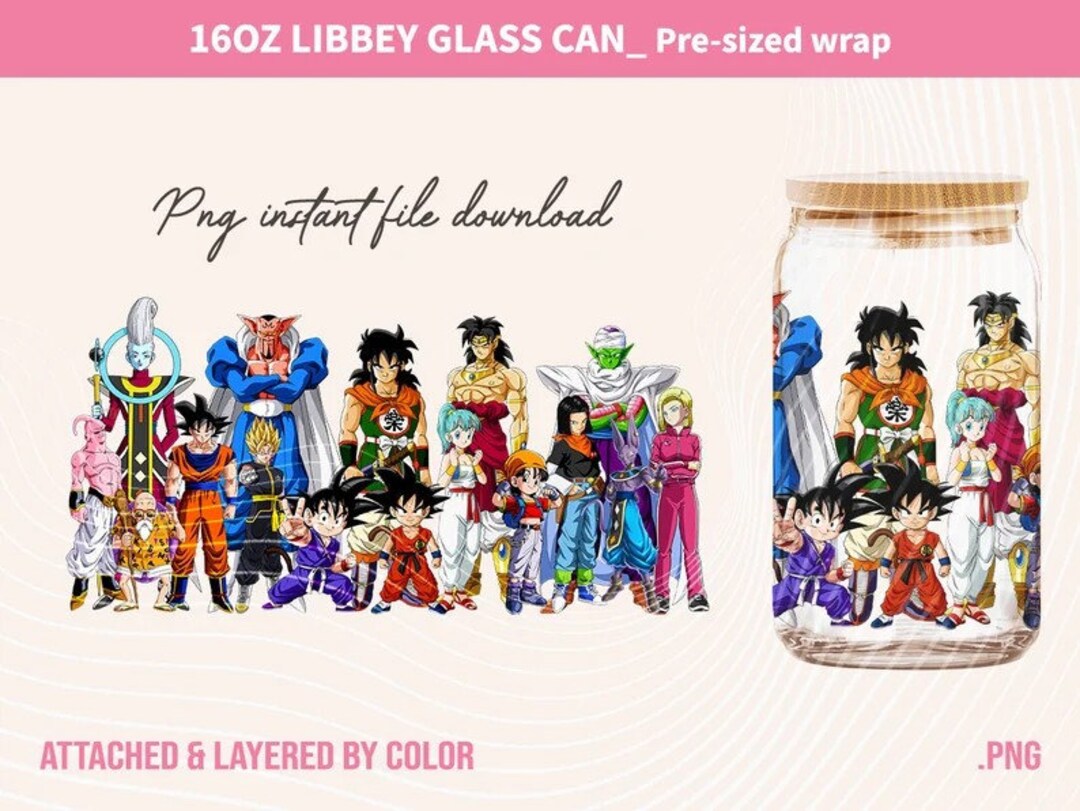 Comics Tumbler Design Comics Cartoons Characters Glass Can - Etsy