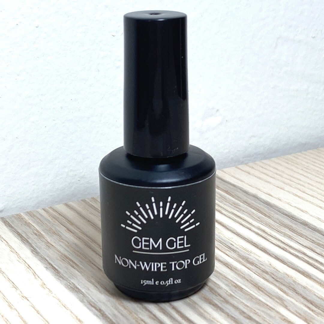 Non Wipe Top Coat Gel UV/LED Gel 15ml - Etsy