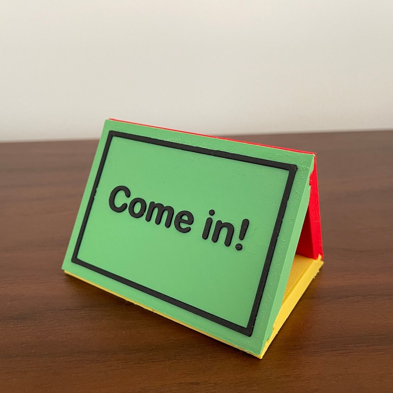 Flip Signs for Desk - Etsy