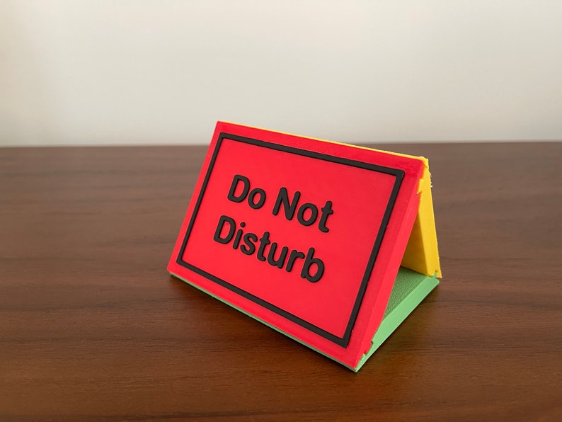 Availability Desk Sign - Handy Tool for the Busy Office - Time Blocking ...