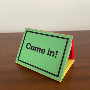 Availability Desk Sign - Handy Tool for the Busy Office - Time Blocking ...