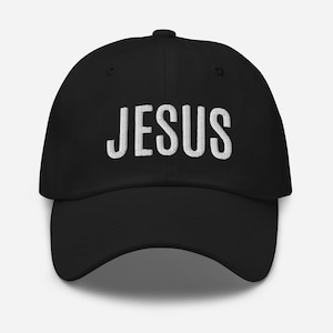 Jesus Embroidered Hat, Sunday, God Christian, Hat, Easter - Etsy