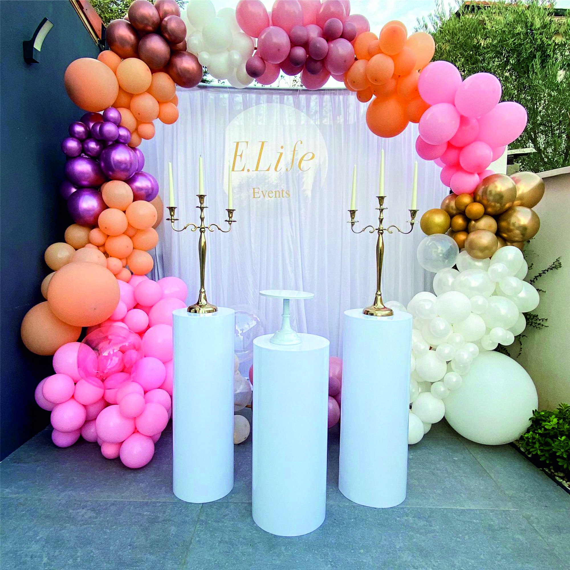 Plexi Cylinder Column Triple , Acrylic Cylinder Column,wedding 3 Pcs - Etsy