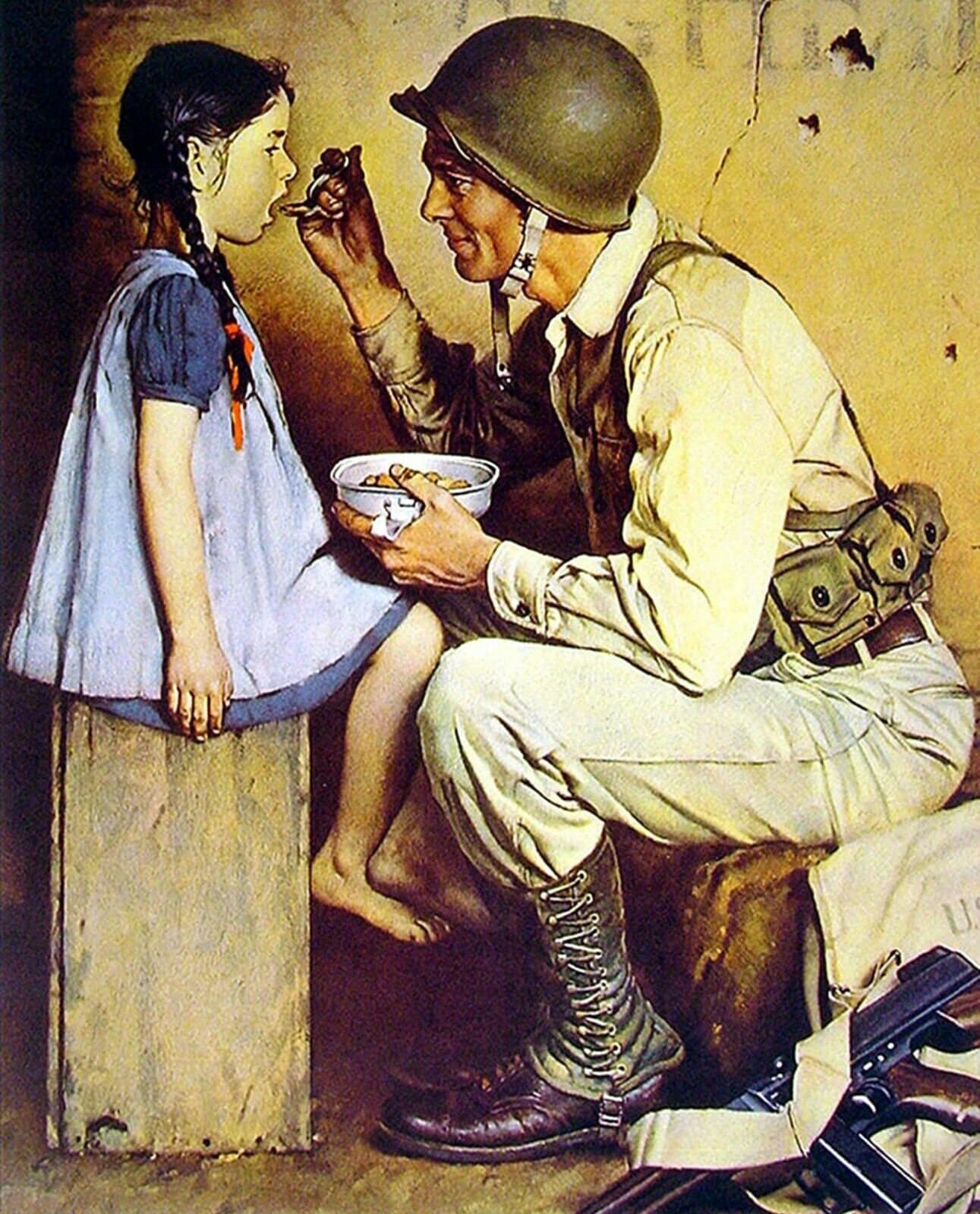 Canvas or Print - the American Way by Norman Rockwell - Etsy
