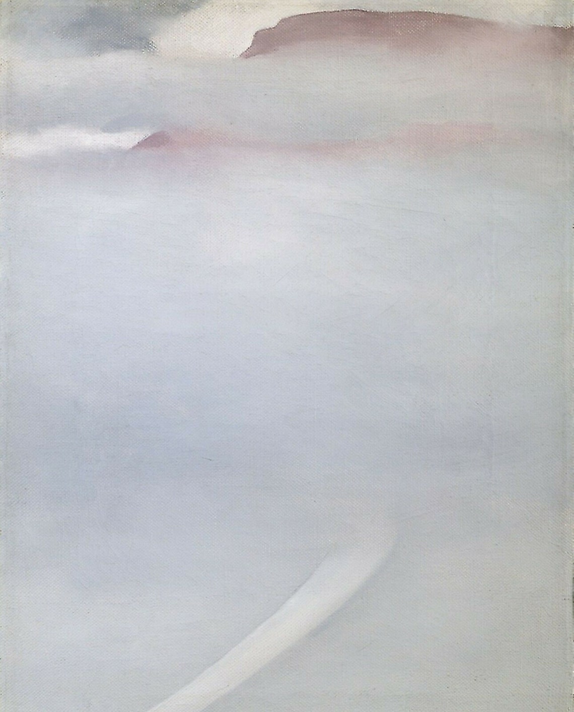 Canvas or Print - Road - Mesa With Mist by Georgia O’keeffe - Etsy