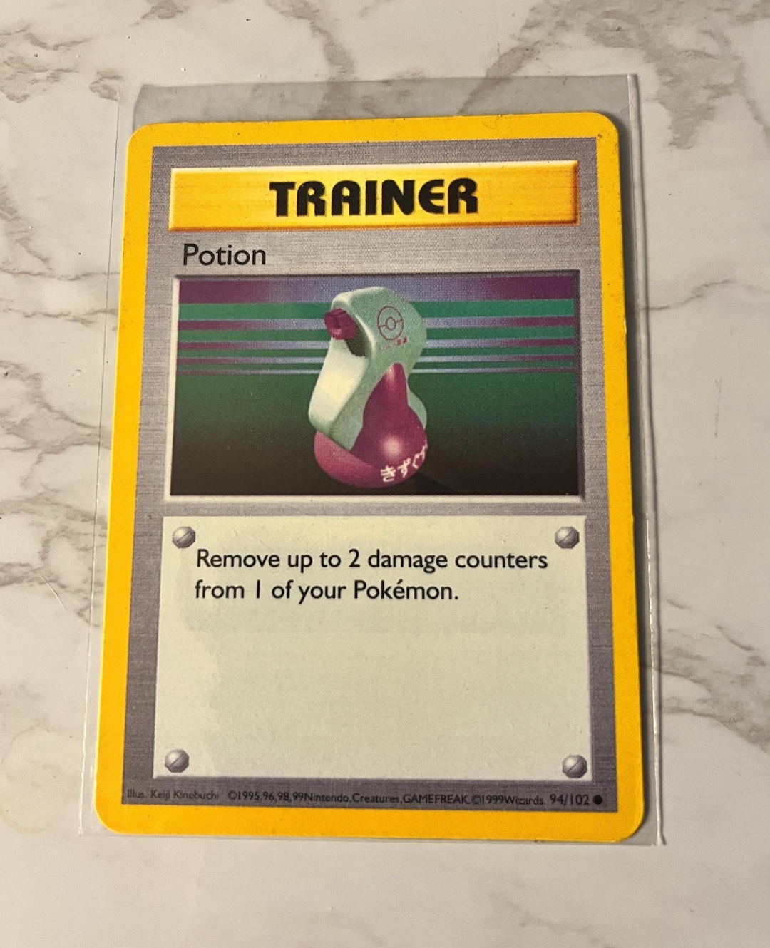 1999 Pokemon Potion Trainer Card – Base Set, Never Played - Etsy