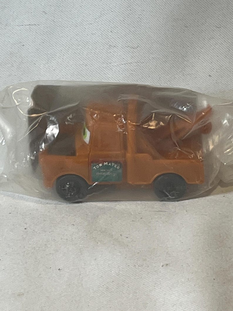 Disney Pixar “tow Mater” Sealed Toy Figure – Collectible Pixar Cars ...