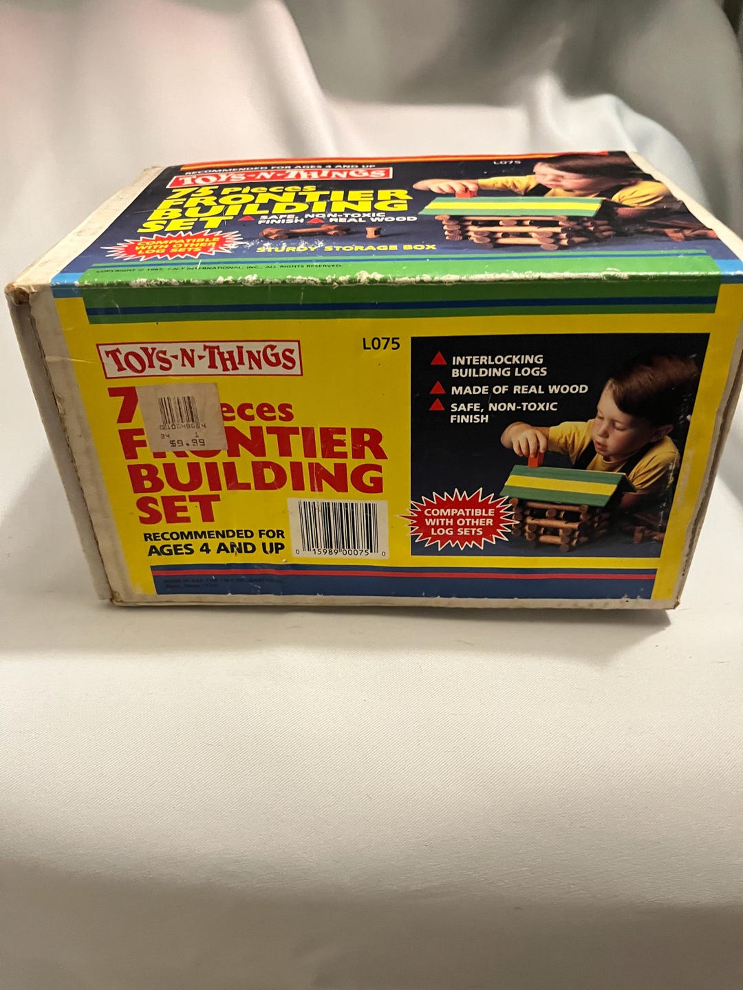 Vintage Toys and Things Frontier Building Set - 1987 Complete in Box - Etsy